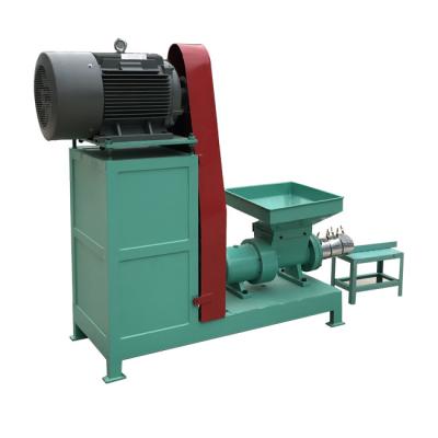 China Automatic Sawdust Briquette Charcoal Making Machine 200-400kg/h with 18.5-22kW Motor for sale