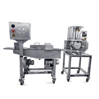 China Chicken Patty Food Processing Machine 550W Power 30L Capacity 35pcs/min Production FX-001 Model for sale