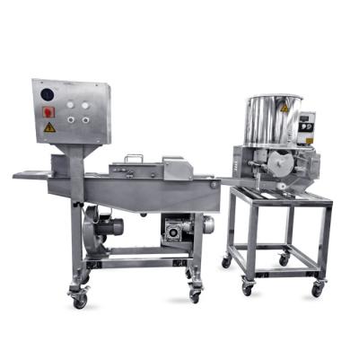China Chicken Patty Food Processing Machine 550W Power 30L Capacity 35pcs/min Production FX-001 Model for sale