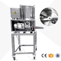 China Commercial Hamburger Patty Maker Machine 30L Capacity 35pcs/min Production for Chicken Strips and Food Processing for sale