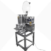 China Stainless Steel Beef Patty Forming Machine 35pcs/min 550W for Meat Pie Production for sale