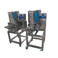 China Hamburger Patty Molding Machine 35pcs/min Capacity 30L Tank Stainless Steel Food Equipment for sale
