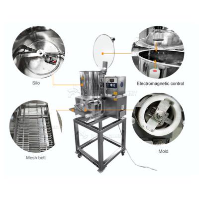China Stainless Steel Cutlet Maker Machine 550W 30L Capacity for Food Processing Plants - 35pcs/min Production for sale