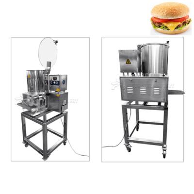 China Meat Cutlet Food Processing Machine - 35pcs/min Capacity, 30L Tank, 550W Power for Chicken Burger Patty Production for sale