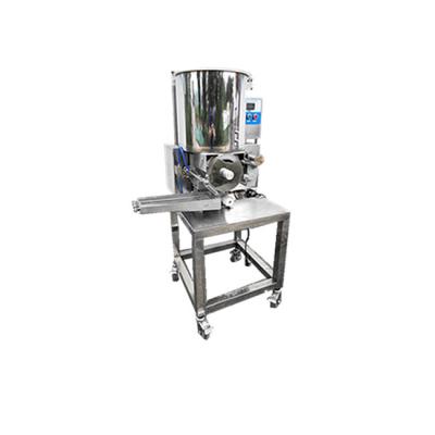 China Stainless Steel Chicken Burger Patty Making Machine - 35pcs/min Capacity, 550W Power, 30L Tank for sale