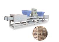China Hydraulic Hollow Block Pallet Making Machine 16Kw Power 4-6m³/24h Capacity for Wood Waste Recycling for sale