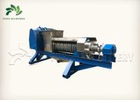 China 5.5kw Industrial Screw Press Machine with Shredder for Apple Juice Extraction and Food Waste Dewatering - 380V, 1-15T Capacity for sale