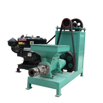China Screw Type Sawdust Briquette Machine 200-400kg/h Output with 18.5-22kW Motor for Charcoal Production for sale