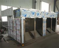 China Stainless Steel Industrial Food Dehydrator Tray Dryer Machine 120kg Capacity with 0.45+15kW Power for sale