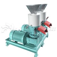 China Industrial Wood Pellet Machine 40-1800 kg/h Output with 2.2-132 kW Power for Biomass Processing for sale
