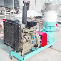 China Industrial Wood Pellet Machine 40-1800 kg/h Output with 2.2-132 kW Power for Biomass Processing for sale