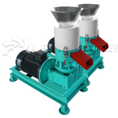 China Portable Electric Wood Pellet Making Machine with 40-2000 kg/h Output and 6-12mm Pellet Size Customization for sale