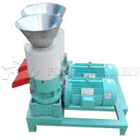 China CE Certified Flat Die Wood Pellet Machine with 40-2000 kg/h Capacity and 6-12mm Pellet Size Options for sale