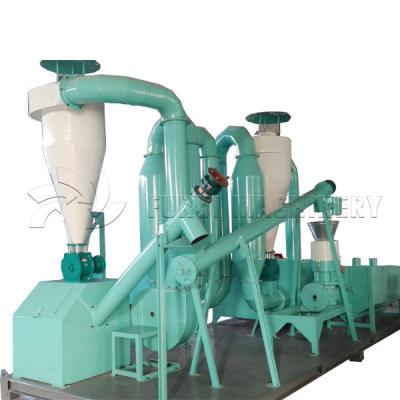 China KY-200 Wood Pellet Making Machine Production Line with 40-2000kg/h Capacity and 6-12mm Pellet Size for sale
