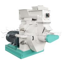China Ring Die Wood Pellet Machine 40-1800 kg/h Capacity with 6-12mm Pellet Diameter for Biomass Fuel Production for sale