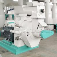 China Industry Wood Pellet Making Machine / Vertical Ring Die Feed Pellet Mill for sale