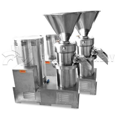 China Industrial Colloid Mill Grinder Machine with 50-4000 kg/h Capacity and 5-75 kW Power for Food Processing for sale