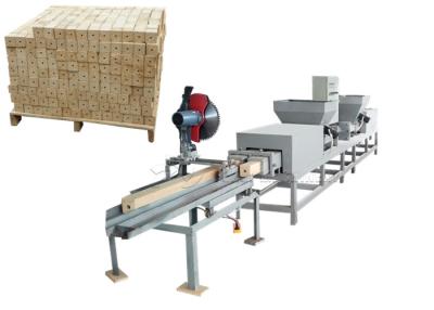 China Energy Saving Sawdust Block Press Machine 4-6 m³/24h Capacity with 16-18kW Power for Wood Waste Recycling for sale
