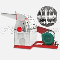 China Industrial Wood Shredder Hammer Mill with 1000-1500kg/h Capacity for Biomass Processing for sale