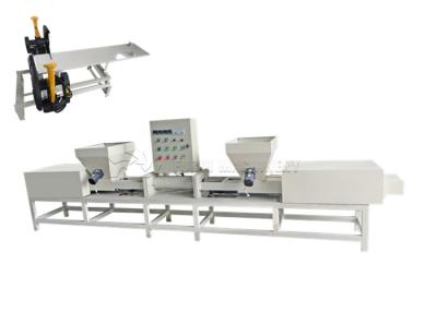 China Wood Block Making Machine 6-8 M³/24h Capacity with Hydraulic Compression for Pallet Feet Production for sale