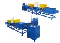 China Sawdust Compressed Wood Block Making Machine 16Kw 380V for Wood Pallet Feet Production 4-6m³/24h Capacity for sale