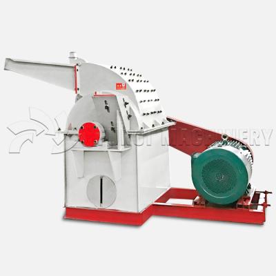 China Commercial Wood Crusher Machine 22-37kw with 600-1500kg/h Capacity for Biomass Fuel Production for sale