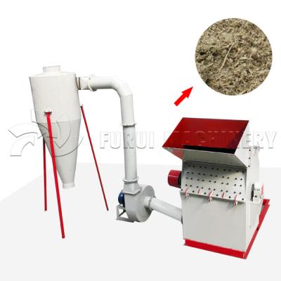 China Large Capacity Wood Crusher Machine 600-2500 kg/h with 22-45kw Motor for Biomass Processing for sale