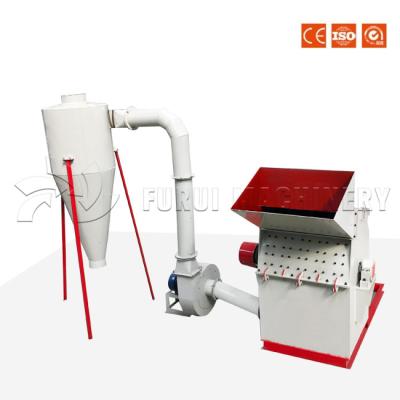 China Hammer Shape Wood Crusher Machine for Wood Pellet Making with 1000-1500kg/h Capacity and 30-90kw Motor Power for sale