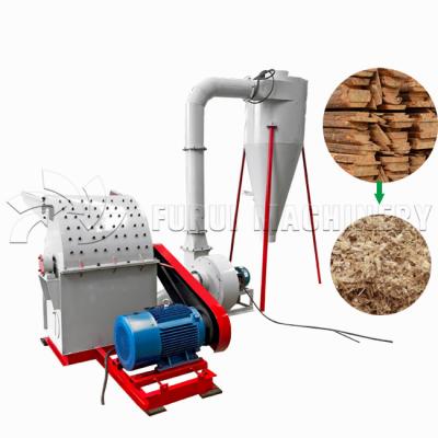 China FR Series Wood Grinding Machine Hammer Mill 22-30kw Motor 1000-1500 kg/H Capacity for sale