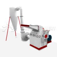 China 22kW Wood Crusher Machine with Cyclone System for Wood Chips Processing and Biomass Production for sale