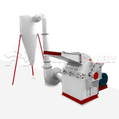 China 22kW Wood Crusher Machine with Cyclone System for Wood Chips Processing and Biomass Production for sale