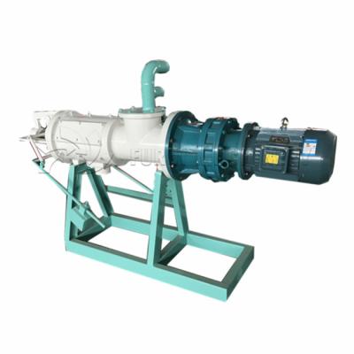 China Screw Press Manure Dewatering Machine 4KW Motor 380V for Cow Dung Processing 5-10 m³/h Capacity for sale