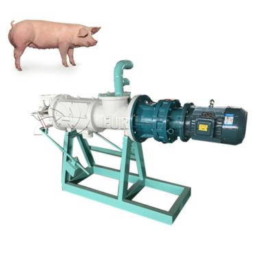 China Animal Waste Manure Dewatering Machine with 5-20 m³/h Capacity and 380V Power for Cow Pig Dung Processing for sale