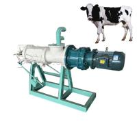 China Compact Livestock Manure Drying Machine Solid Liquid Separator 5-20 m³/h Capacity 380V Industrial Grade for sale