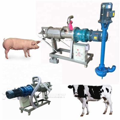 China Poultry Manure Dewatering Machine 4KW Pump Power 5-20 m³/h Capacity 380V Industrial Grade for sale