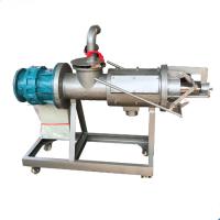 China Automatic Manure Dewatering Machine 5-20 m³/h Capacity 380V for Poultry Farming & Biogas Generation for sale