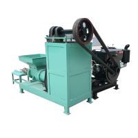 China Industrial Biomass Briquette Making Machine 200-400kg/h Capacity with 18.5-22kW Motor for Sawdust Leaves Processing for sale