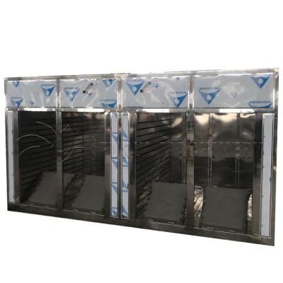 China Auto Industrial Dehydrator Machine 144 Tray 360kg Capacity Stainless Steel Food Dryer for sale