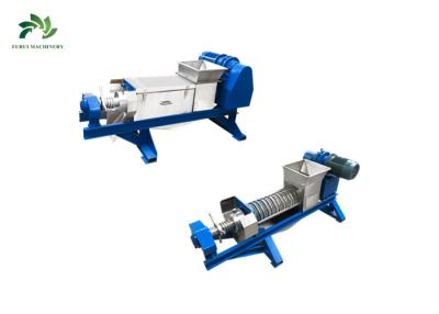 China Commercial Dewatering Screw Press Machine 5.5kW-22kW Power with 180-600mm Screw Diameter for Food Waste Processing for sale