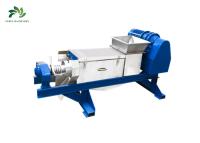 China 3Kw Horizontal Dewatering Screw Press Machine 200-500 Kg/H Capacity 304 Stainless Steel Food Waste Processing for sale