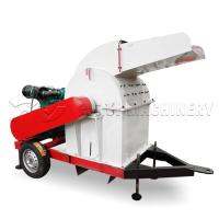 China Low Consumption Wood Crusher Machine with Self-Suction Feed - Hammer Mill Grinder for Wood Pallets and Biomass Processing for sale