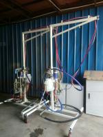 China resin spray gun with chop system for sale