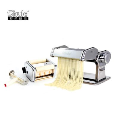 China Pasta Maker Deluxe Set By Cucina Pro Includes Spaghetti Fettucini Angel Hair Ravioli Lasagnette Attachments for sale