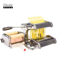 China Pasta Maker Deluxe Set By Cucina Pro Includes Spaghetti Fettucini Angel Hair Ravioli Lasagnette Attachments for sale