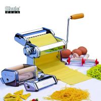 China Pasta Maker Deluxe Set By Cucina Pro Includes Spaghetti Fettucini Angel Hair Ravioli Lasagnette Attachments for sale