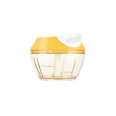 China Shule Mini Pull Cord Chopper 420 SS Blade For Meat Vegetable for sale