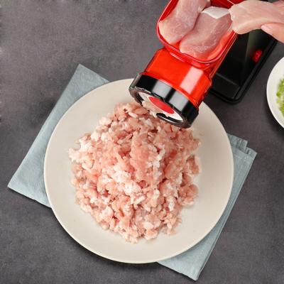 China Sanitary Samona Fish Plastic Manual Meat Grinder 2.5L For Mincing Filling Sausage for sale