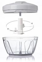 China New Design Manual Plastic Smart Food Veggie Cutter Chopper Multifunctional for sale