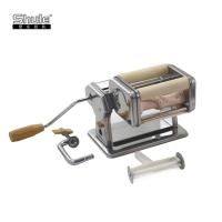 China Shule Home Use Portable Smart Hand Operated Dumpling Pasta Making Machine Maker for Making Fresh Dumpling for sale