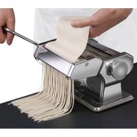 China Spaghetti Sustainable Pasta Machine Set Nickel Plated Silver Manual OEM for sale